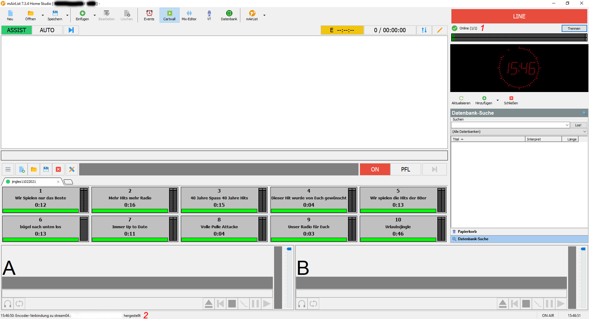 [HowTo] Anleitung: DJ / Encoder Setup Mairlist – Blog